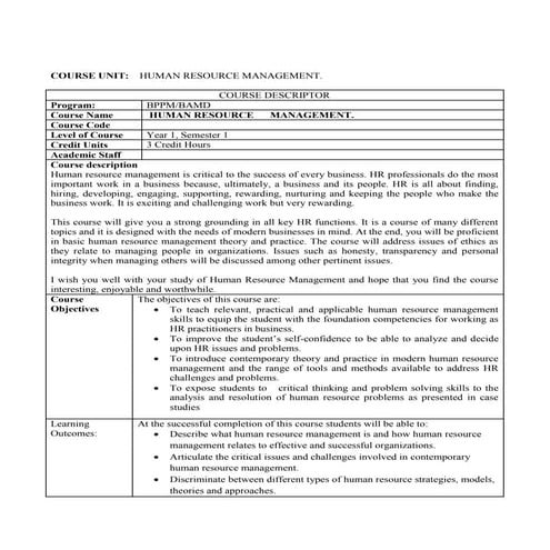 HRM Course OutLine 2024.docx