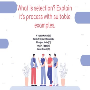 Selection Process | PPTX