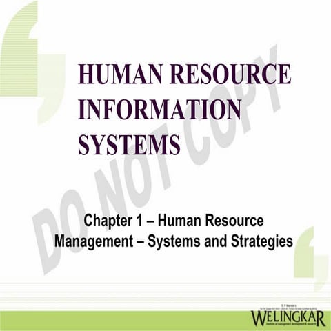 Human Resource Management – Systems and Strategies | PDF