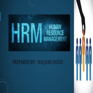 Evolution of hrm | PPTX