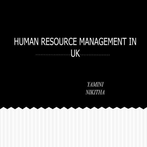 Hrm in uk | PPTX