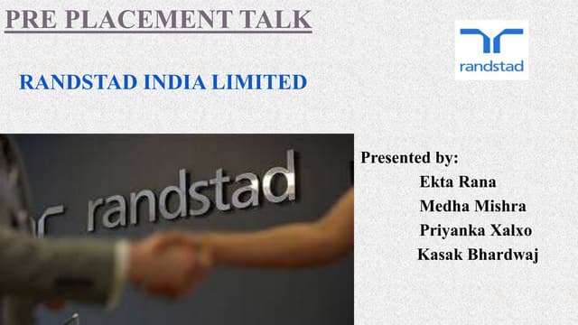 Randstad presentation | PDF