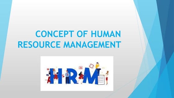 Human Resource Management || BBA notes | PPTX | Human Resources | Business