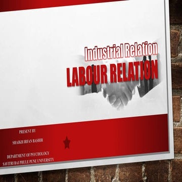 Labour Relation Presentation | PPTX