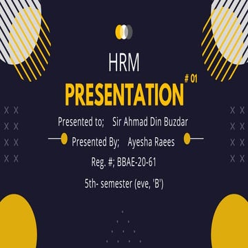 HRM Presentation Ch. 1.pdf Human Resource Management | PDF