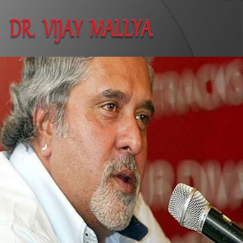 vijya mallya best ppt (personal ,business everthing) | PPTX