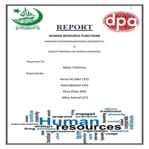 Hrm report in pdf format | PDF