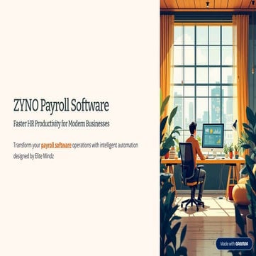 Elite Mindz Payroll Software for Faster HR Productivity | PDF