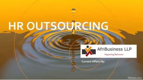 Outsourcing | PPT