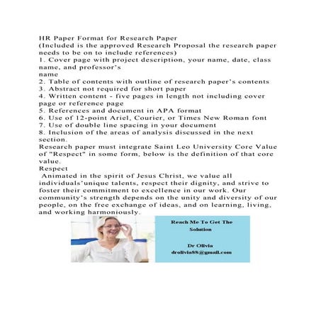 HR Paper Format for Research Paper(Included is the approved Resear.docx