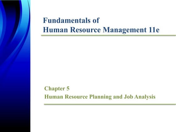 Human Resource Planning and Job Analysis.pptx