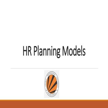 HR Planning Models.pptx