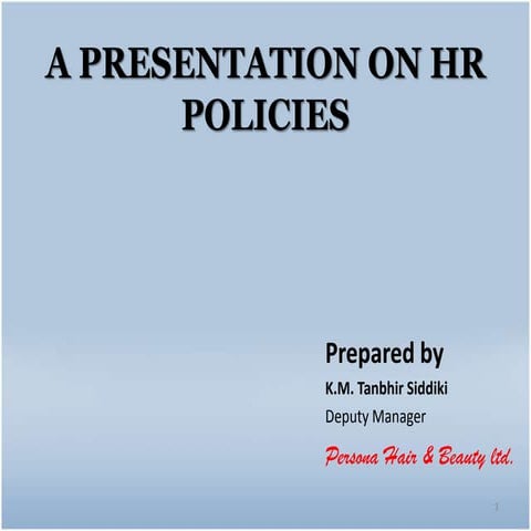 Hr_policies | PPSX
