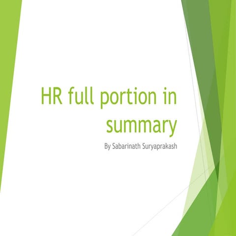 Hr portion | PPTX
