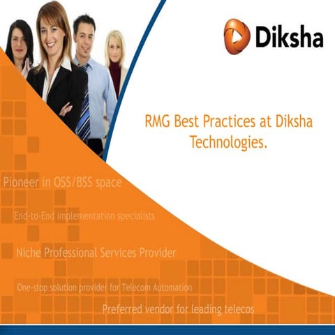 RMG Best Practices as observed by Diksha Tech | PPTX