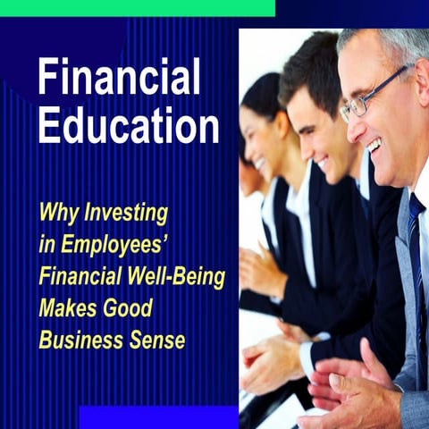 Workplace Financial Education Presentation | PPT