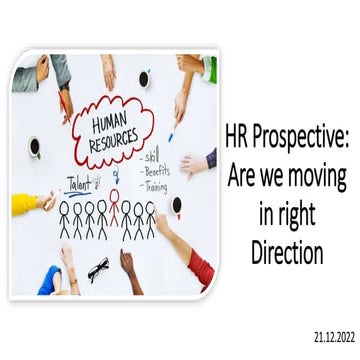 HR Prospective.pptx | Resume Writing and Advice | Job Search