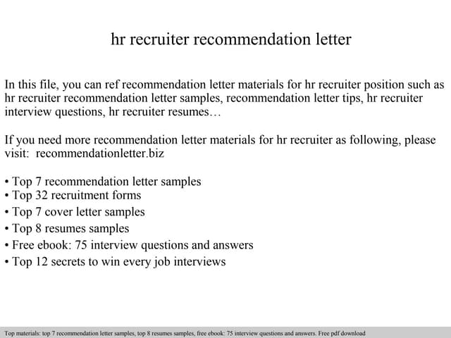 Electrical apprentice recommendation letter | PPT