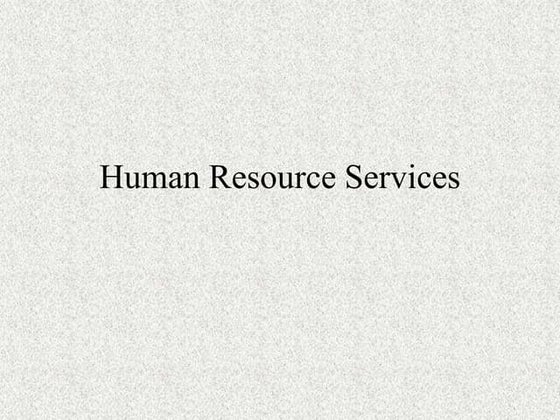 HR Assignment Help | PPT