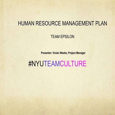 Human Resource Management Slides | PPT