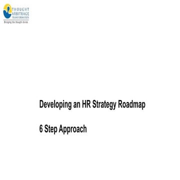 Developing an HR Strategy | PDF