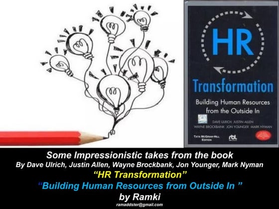 David Ulrich's HR Model | PDF