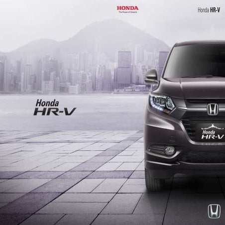 Brosur Honda HRV 2015 | PDF