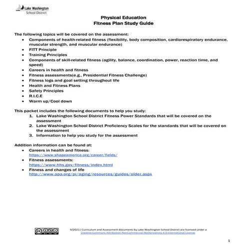 Physical Education and Health 11 and 12 Curriculum Guide | PDF