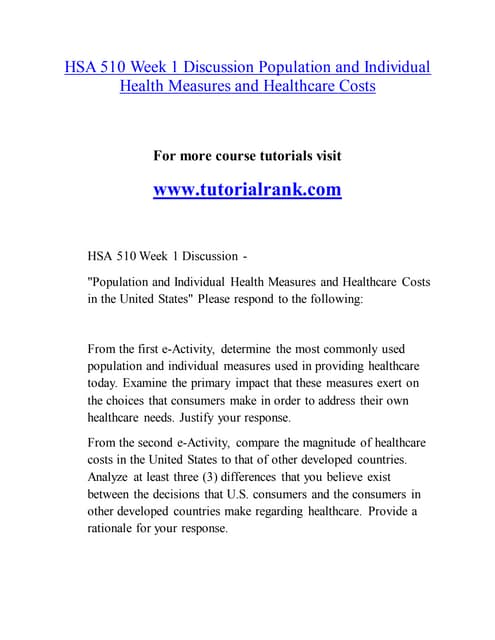 HSA 510 EXceptional Education/snaptutorial.COM