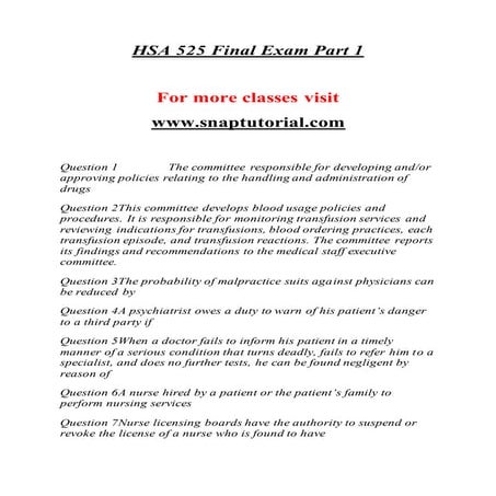 HSA 525 Learn/newtonhelp.com