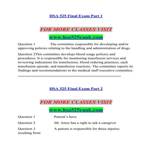 HSA 525 RANK Introduction Education--hsa525rank.com