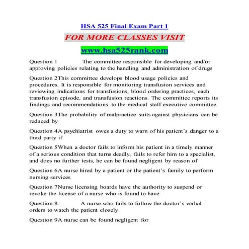 HSA 525 RANK Become Exceptional--hsa525rank.com