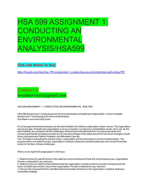 HSA 599 help Successful Learning/Snaptutorial | PDF