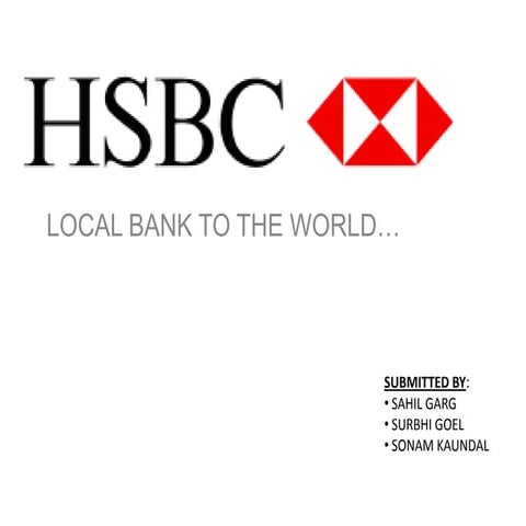 Hsbc case | PPTX