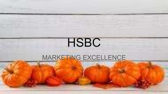 Mini Case Study - HSBC | PPT