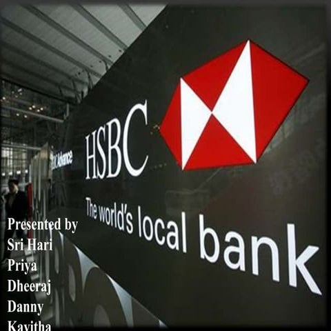 Hsbc marketing case study | PPTX