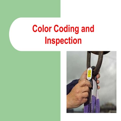 HSE-BMS-013 Color Coding and Inspection.ppt