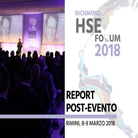 Report Post Evento HSE FORUM 2018 | PDF