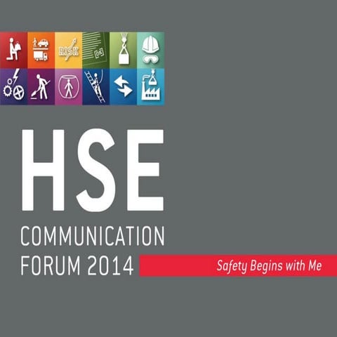 Total E&P Indonesie - HSE Communication Forum 2014 | PPT