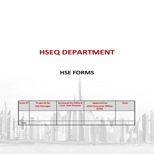 HSE FORMS (COVER PAGE)-1 Form # HSEQ - Rev 2 -.docx