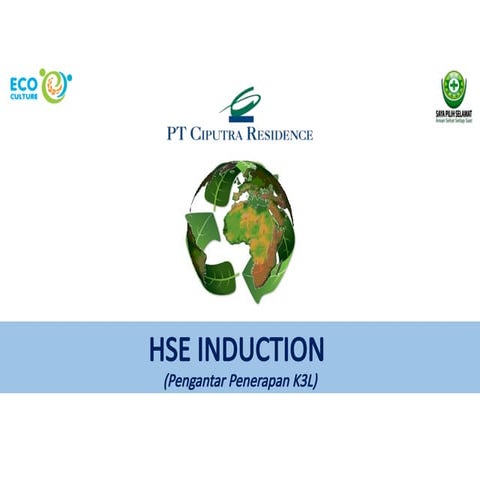 Comprehensive HSE Induction Training for Workplace Safety and ...