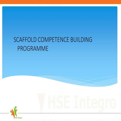 Ppt On Scaffold Erector And Inspector Pdf