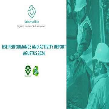 HSE PERFORMANCE AND ACTIVITIES REPORT- AGUST 2024.ppt