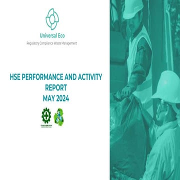 HSE PERFORMANCE AND ACTIVITIES REPORT- MAY 2024.ppt