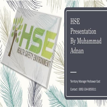 HSE PRESENTATION | PPTX