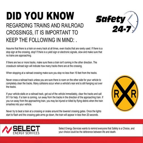 Hse railroad crossings | PPT