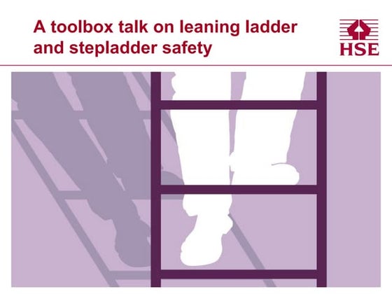 Safety in use of ladder | PPT