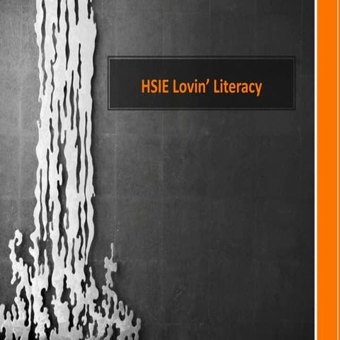 HSIE Presentation on Literacy | PPT