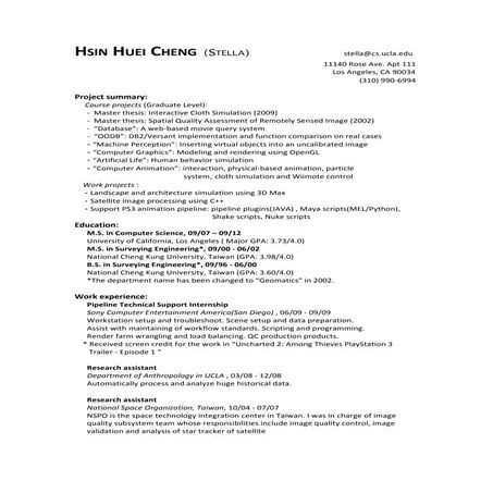 my resume | PDF