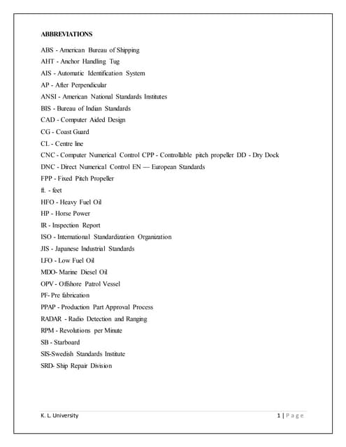 Glossary of Nautical Terms | DOC